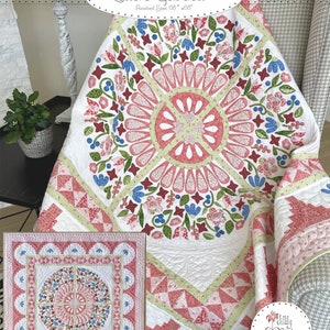 Lena's Garden *pieced & Applique Quilt Pattern* By: Jill Finley of ...