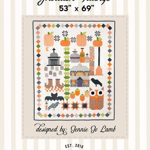 Ghoulish Tidings *halloween Quilt & Sewing Projects Pattern* By: Jennie ...