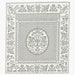 Pre-printed Wholecloth Quilt Top *lancaster in WHITE Muslin * Kit ...