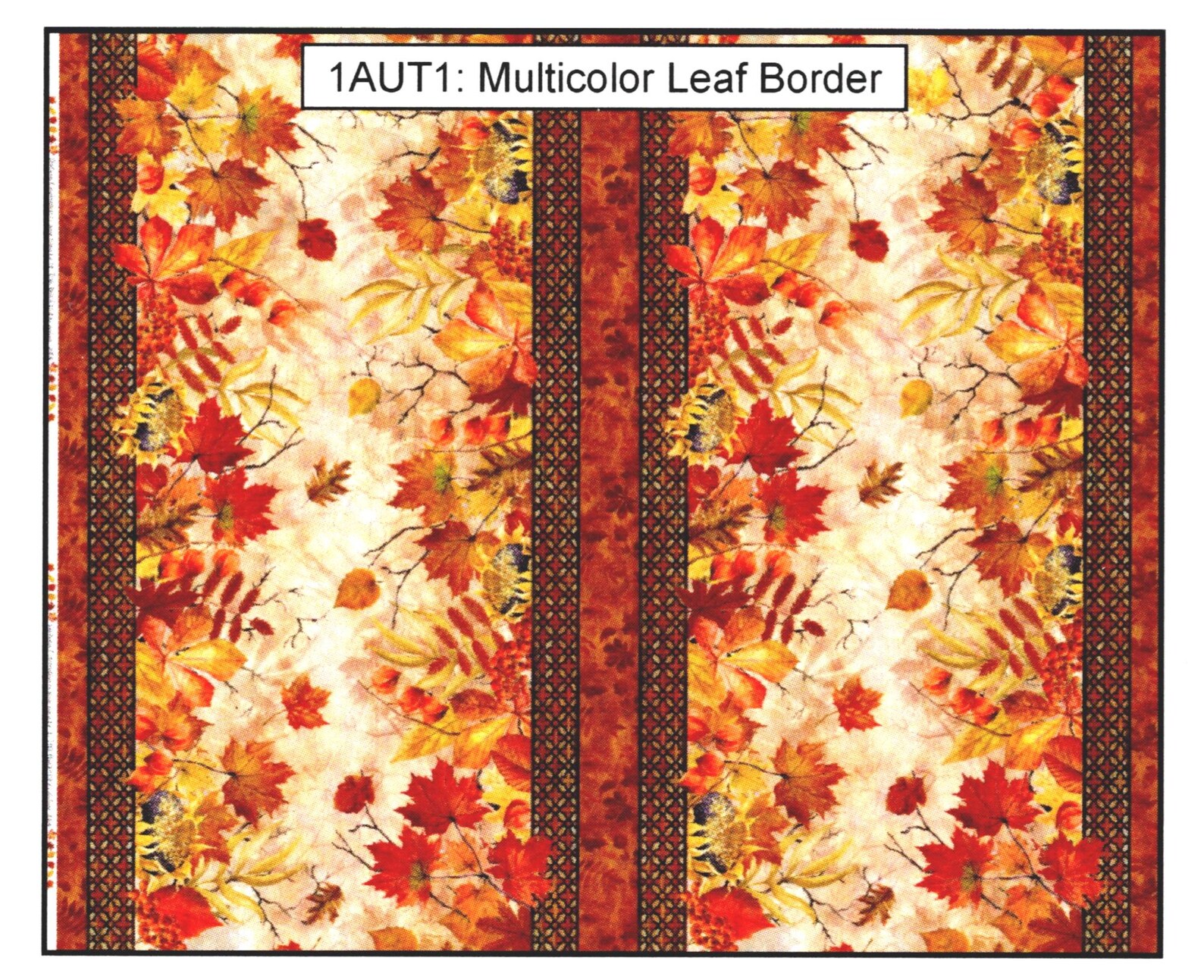 Autumn Celebration - Border Fabric *by the 1/2 Yard* From: Jason Yenter ...