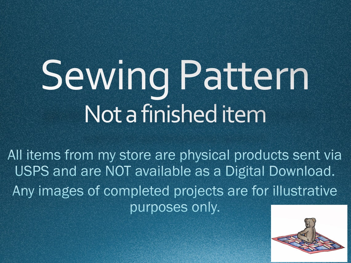 Quilted Jacket *sewing Pattern - One-size Fits Most - Uses a "cheater ...