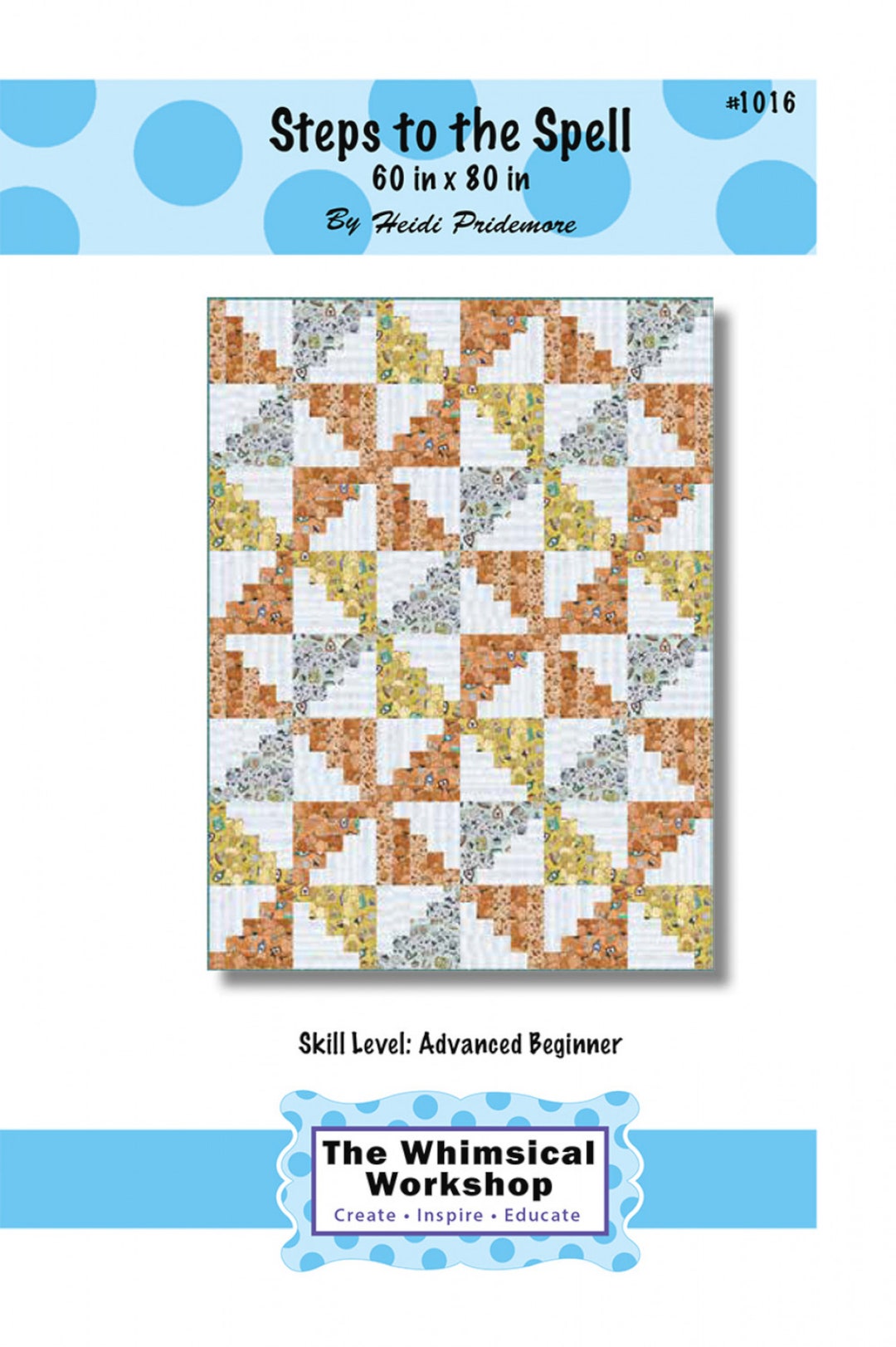 Steps to the Spell * Pieced Quilt Pattern* by Heidi Pridemore for the ...