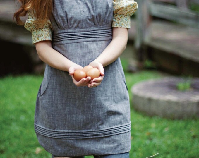 The "gathering Apron* Sewing Pattern* From: Meg Mcelwee From Sew ...