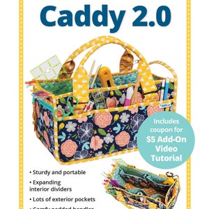 Catch All Caddy 2.0 *sewing Pattern - Sturdy Organizer for Your Sewing ...