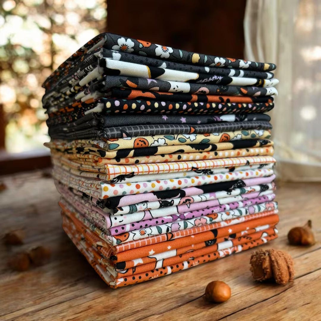 Sweet Tooth *fat Quarter Bundle - 24 Pieces* by Elea Lutz for Poppie ...