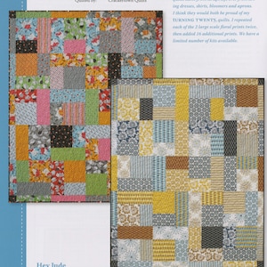 Turning Twenty *the Original Quilt Pattern - Book 1* By: Tricia Cribbs ...