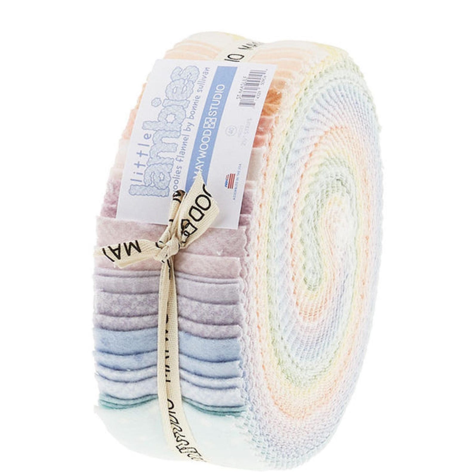 Little Lambies - Woolies Flannel Strips (2.5" X 44") - 40 Pieces By ...