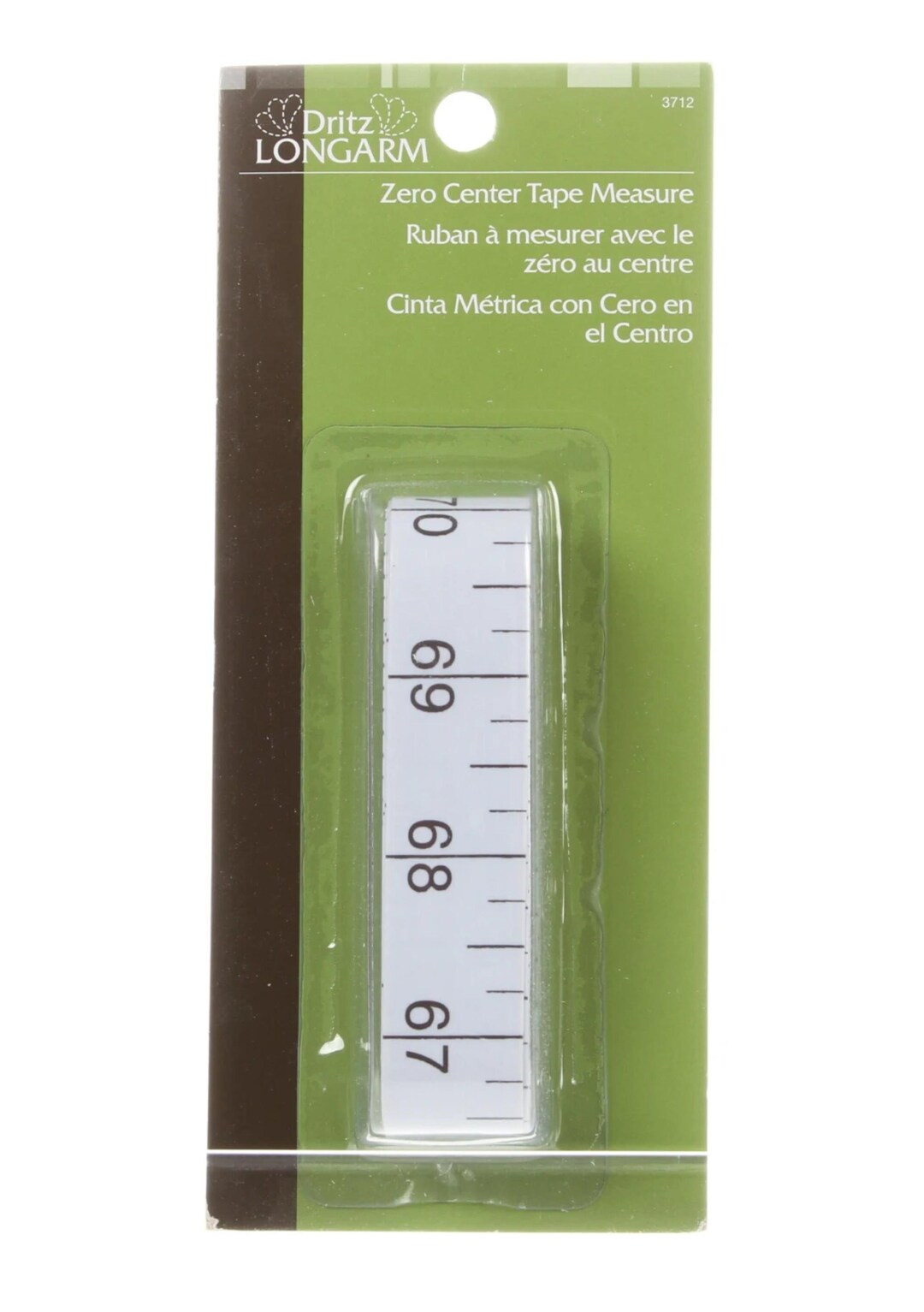 Zero Center Tape Measure * Great for Longarm Frames * by Dritz - Etsy