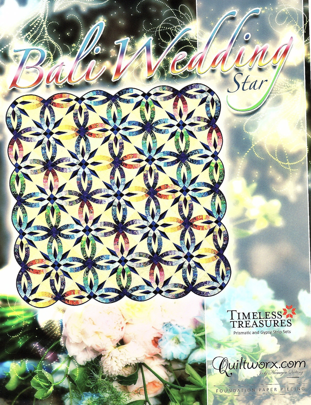 Bali Wedding Star *foundation Paper Piecing Pattern +/or Extra Papers ...