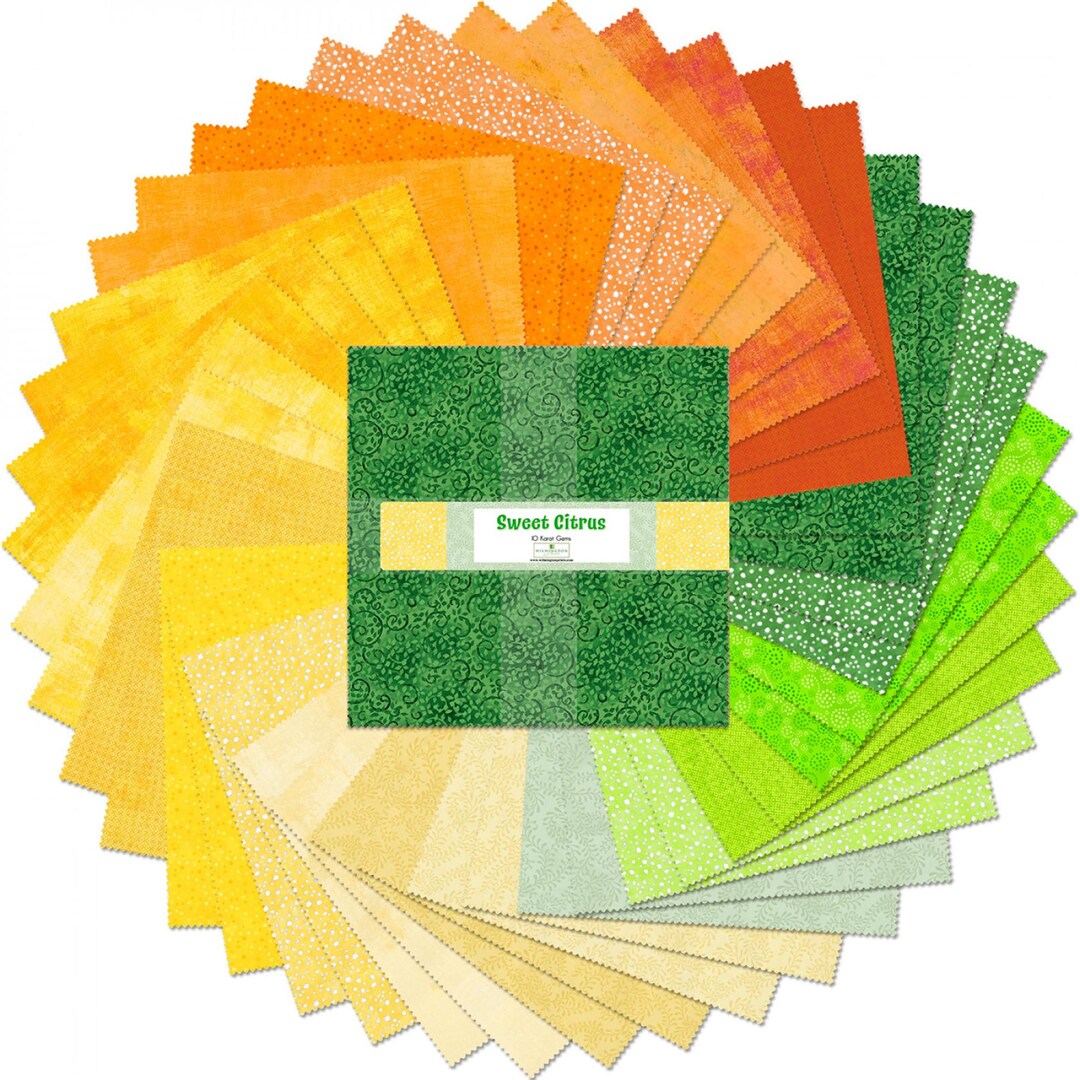 Sweet Citrus *10 Karat Gems**layer Cake (10x10) - 42 Pieces* From ...
