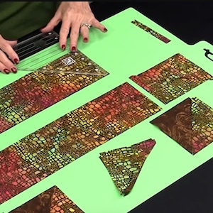 45 Degree Half-square Triangle *acrylic Template* By: Rachel Cross ...