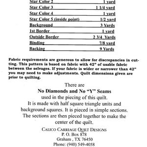 No Diamonds in the Sky *quilt Pattern* By: Debbie Maddy - Calico ...