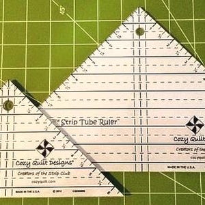 The Strip Tube Ruler *full Size - Acrylic* From: Cozy Quilt Designs - Etsy