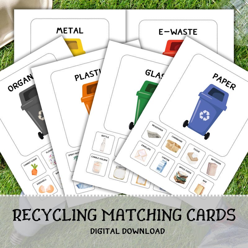 Eco Recycling Bin Woodland Ca - Etsy New Zealand