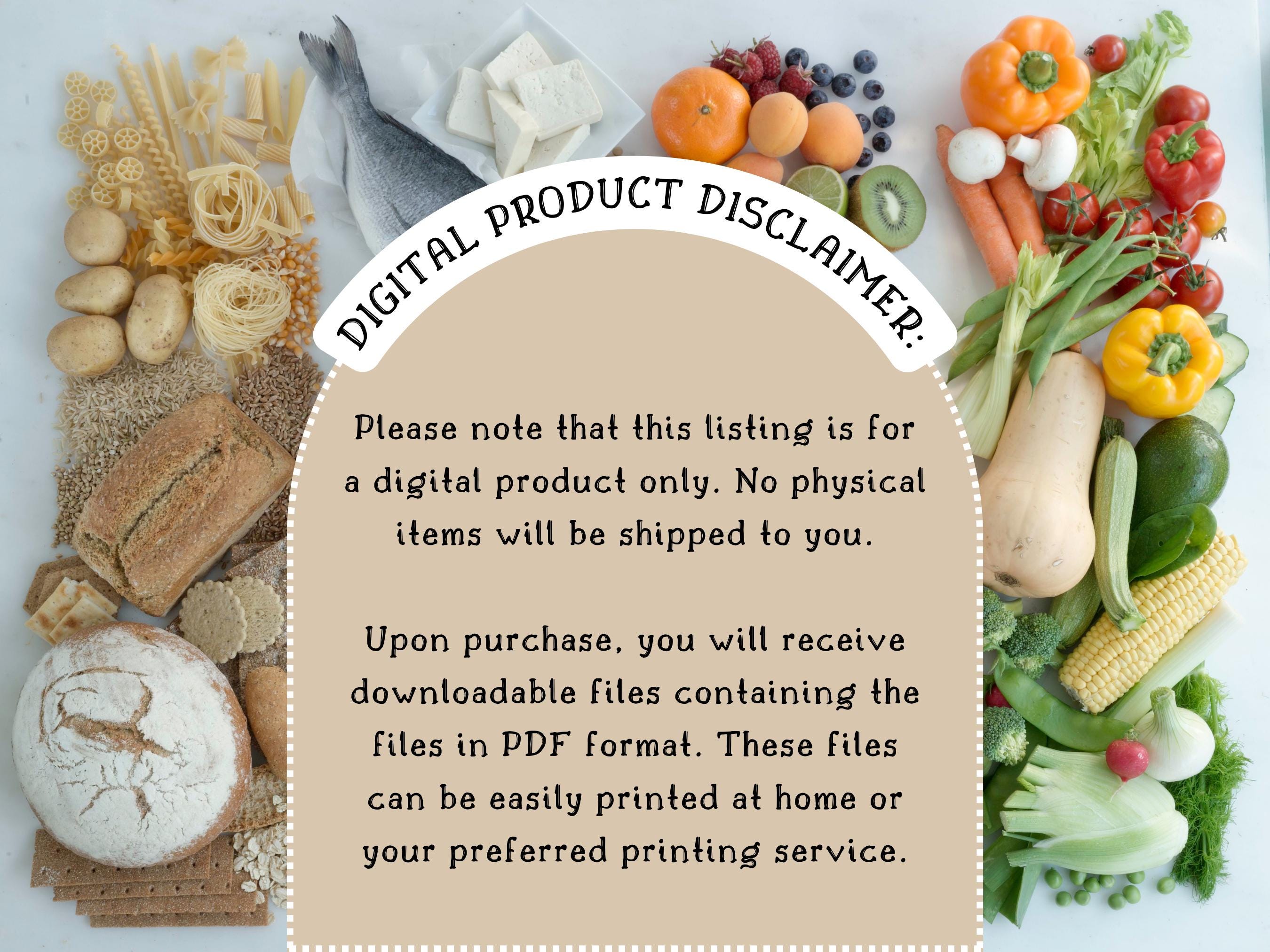 Food Group Matching Cards | Printable Sorting Activity for Toddlers ...