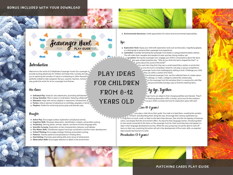 Four Seasons Matching Cards | Printable Sorting Game for Kids ...