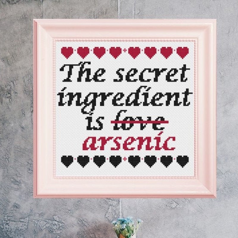 Profane Cross Stitch - Etsy