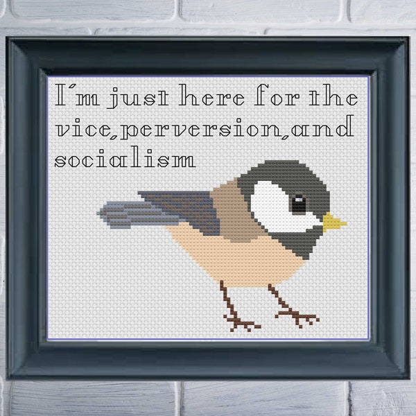Profane Cross Stitch - Etsy