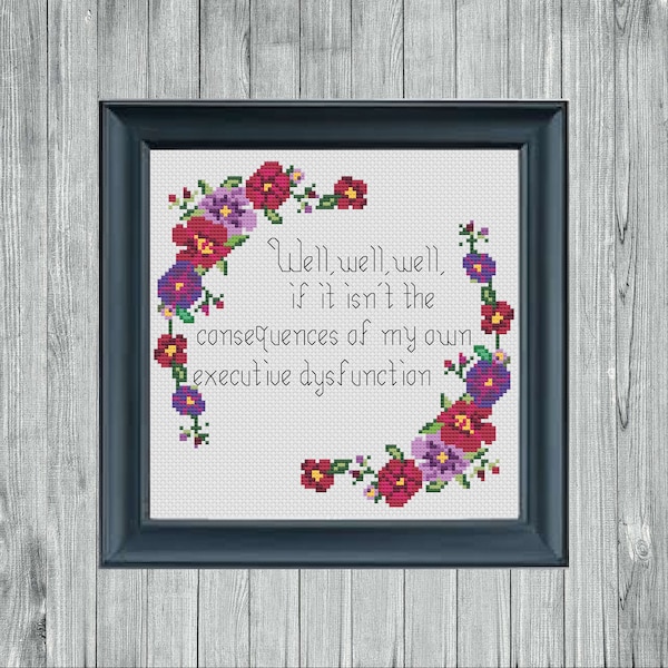 Profane Cross Stitch - Etsy