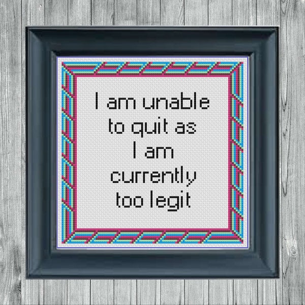 Profane Cross Stitch - Etsy