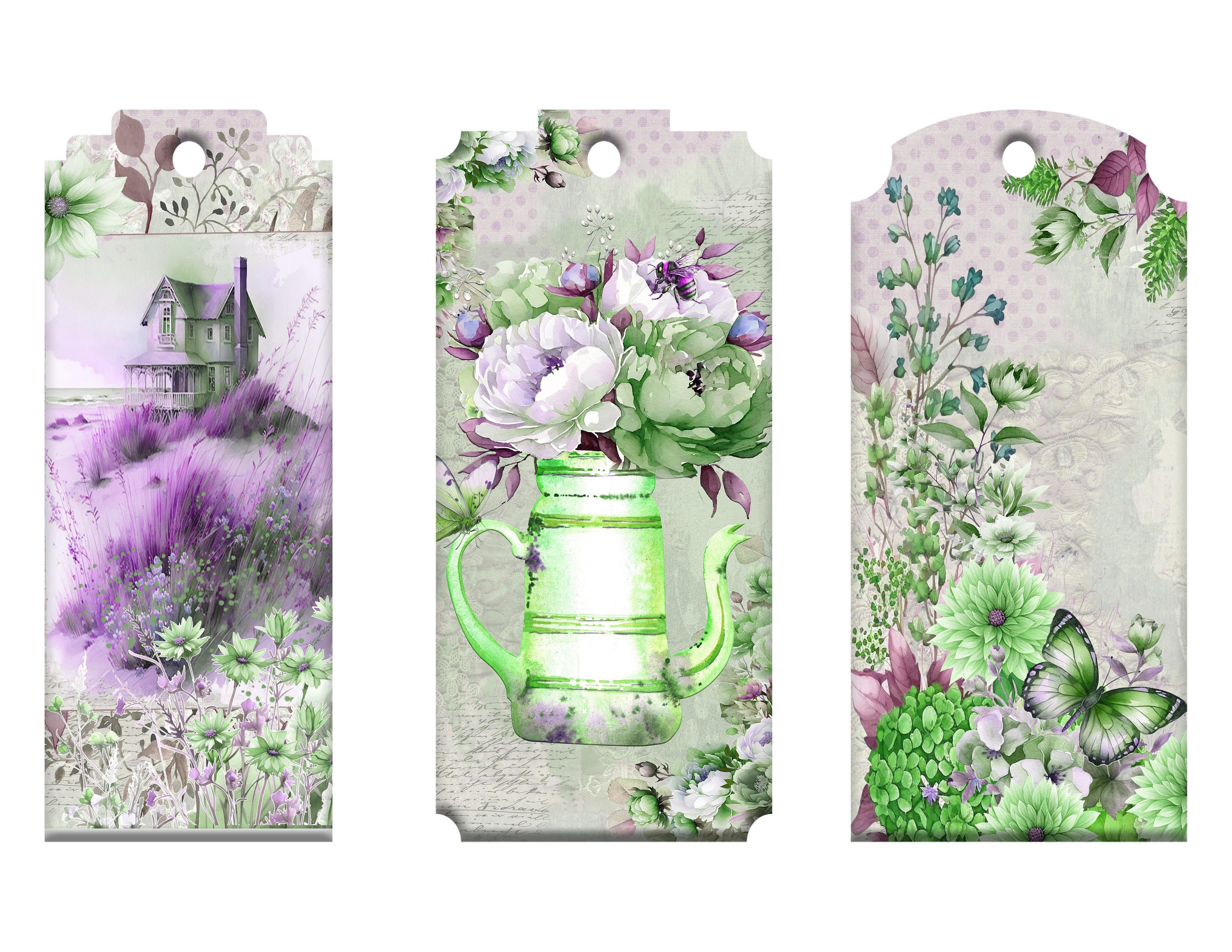 Green Tranquility Elements Kit, Digital Journal Kit 3 - Etsy