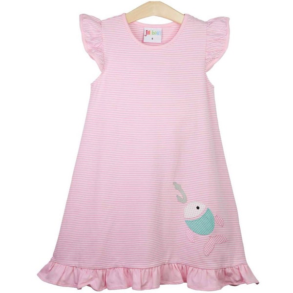 Girls Applique Dress - Etsy