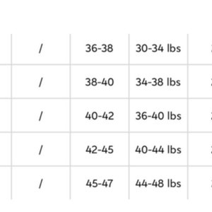 Red and White Santa Smocked Bishop Dress-size Chart Attached With ...