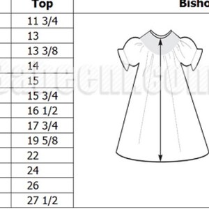 Beautiful St. Patrick Smocked Dress-size Chart Attached With Pictures ...
