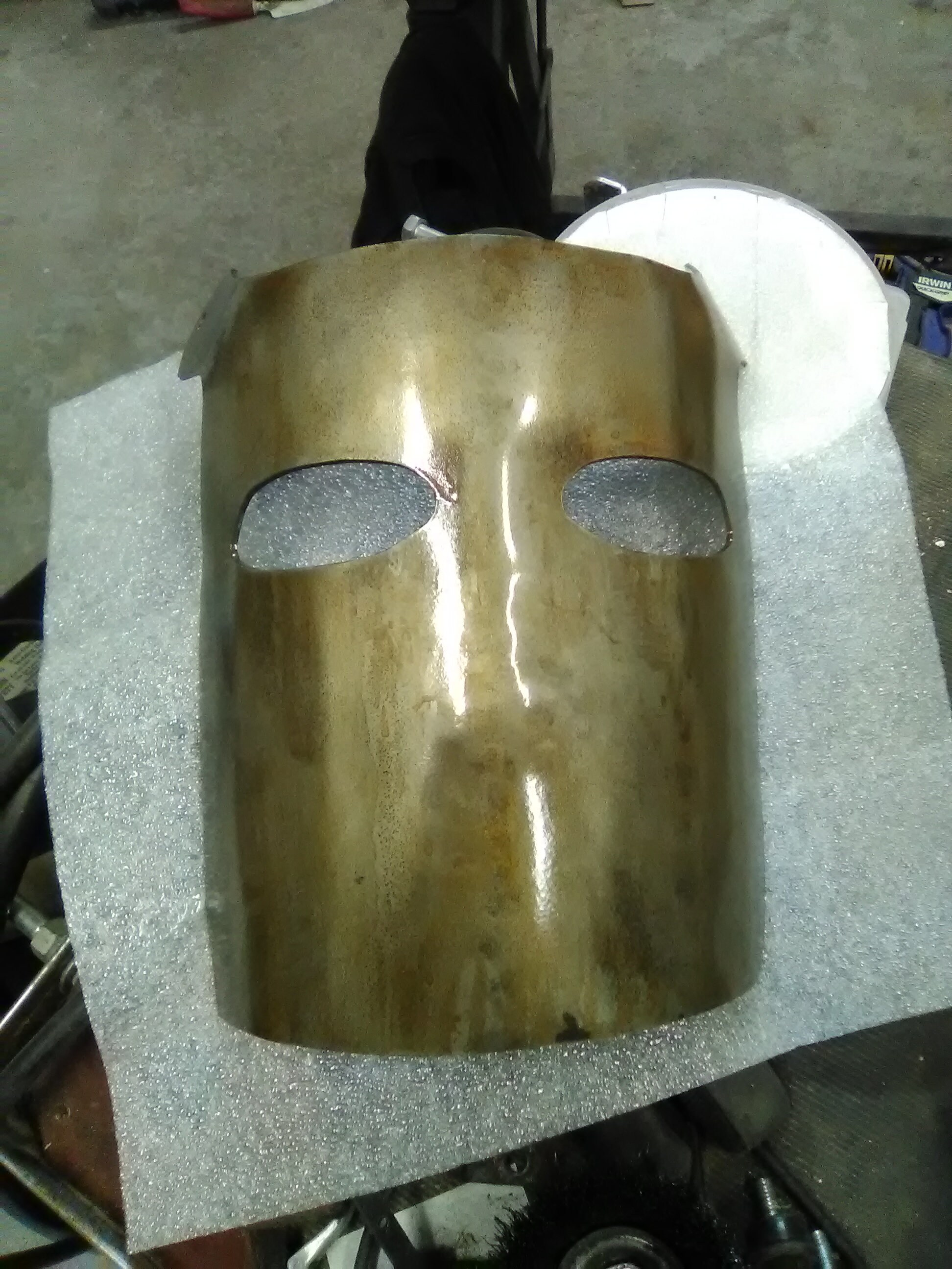 Rust game inspired face mask life size | Etsy