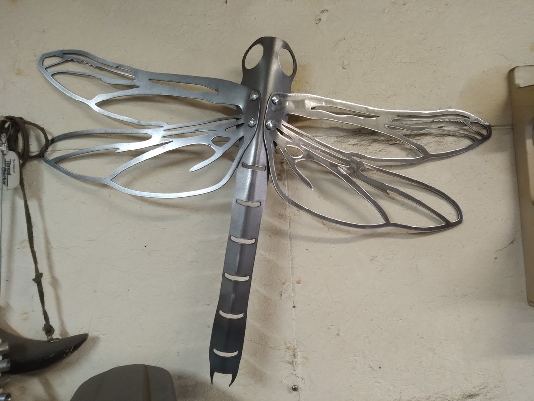 Metal Dragonfly 28" X 19" - Etsy