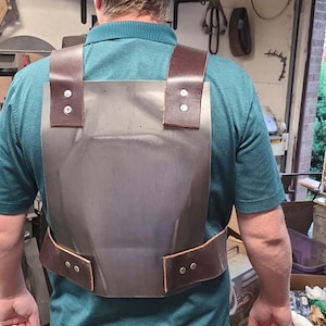 Rust Game Inspired Metal Chest Plate (life Size) - Etsy