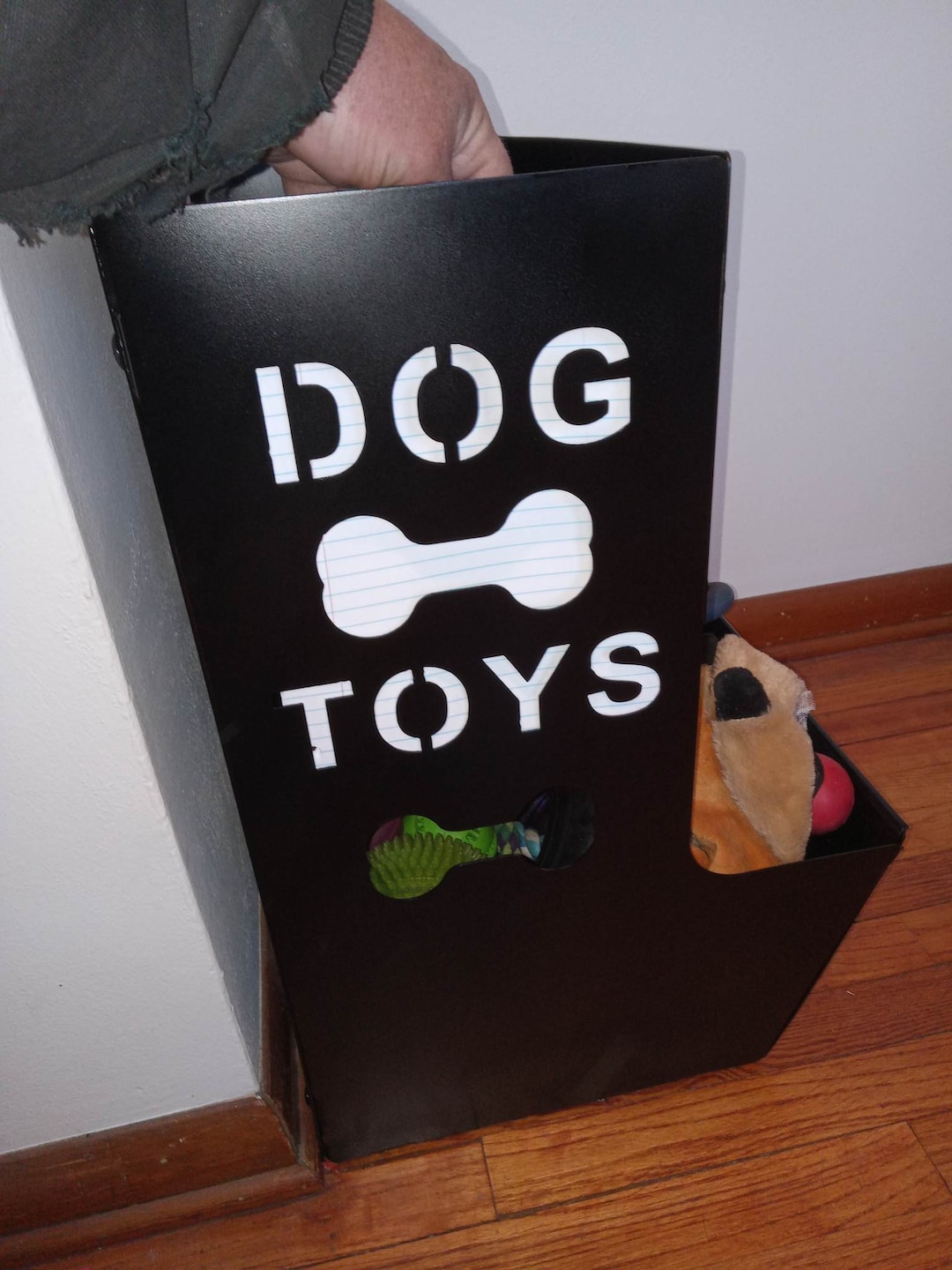Personalized Dog Toy Box / Dispenser / Bin - Etsy