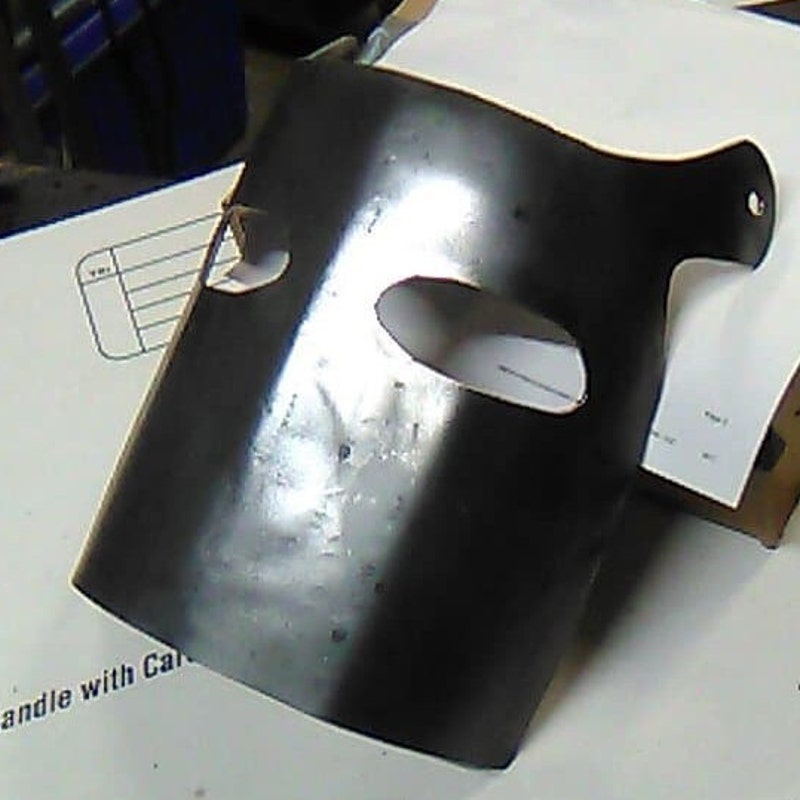 Metal Face Mask - Etsy