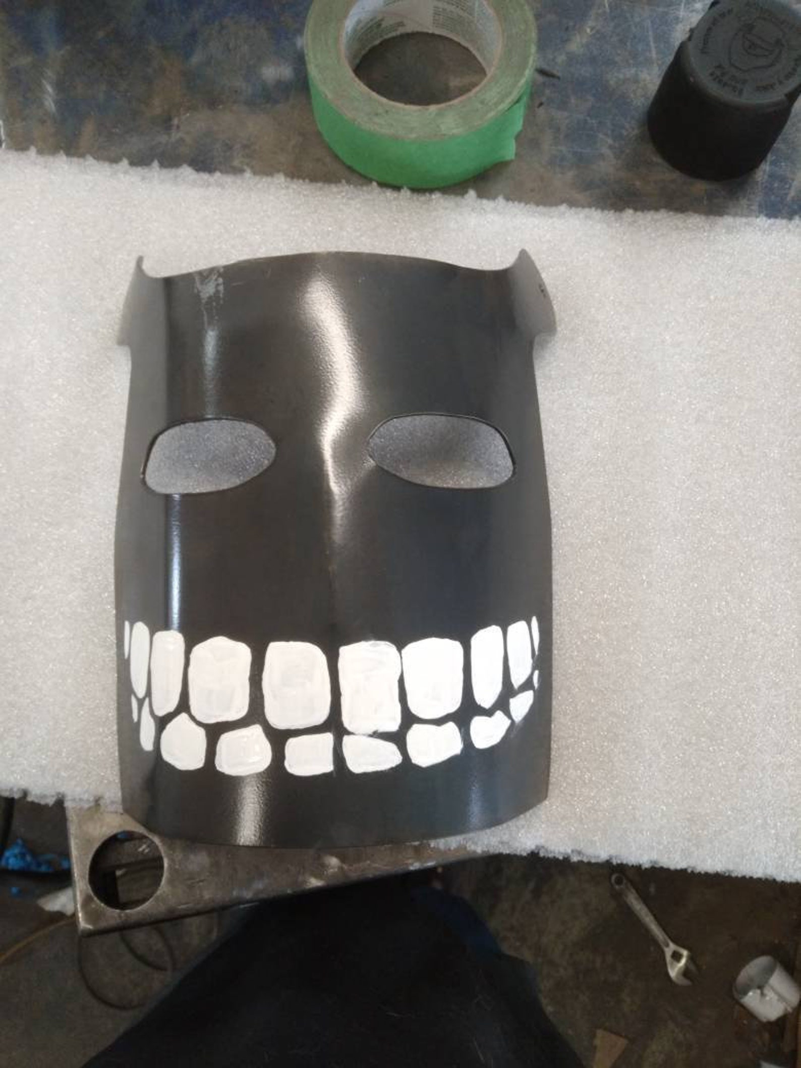 Rust game inspired face mask life size | Etsy