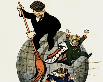 Comrade Lenin Poster - Etsy UK