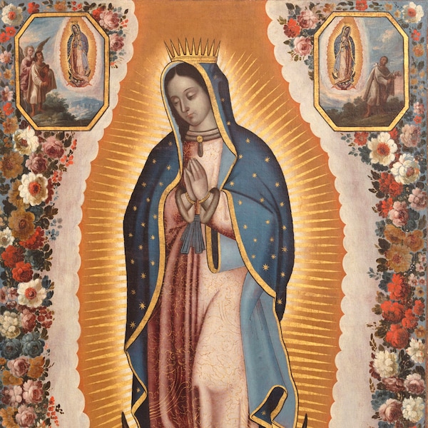 Our Lady of Guadalupe Poster - Etsy
