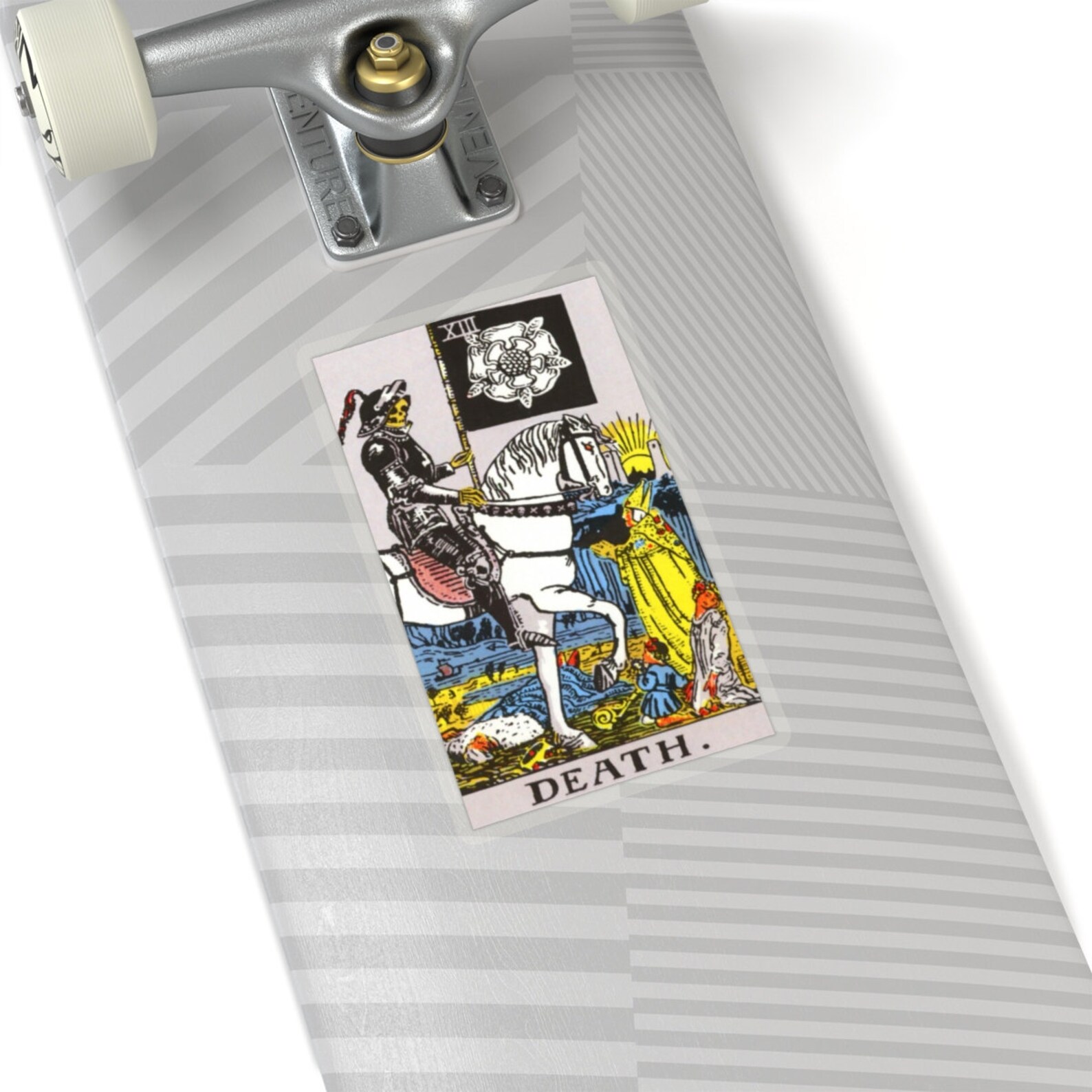 Death Tarot Card Sticker | Etsy