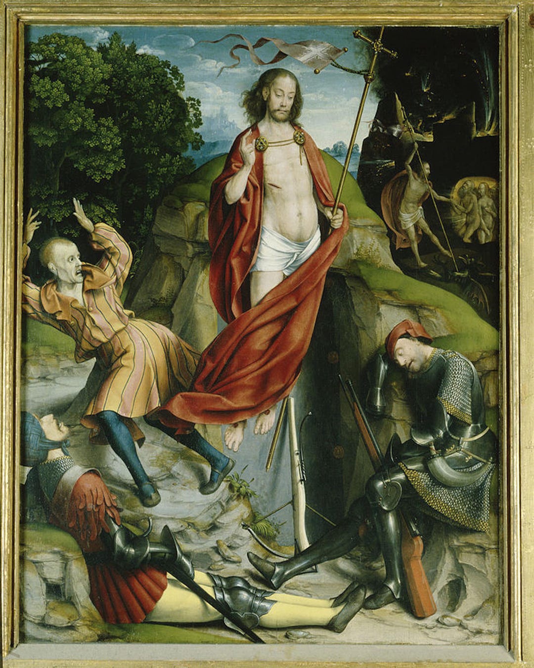 Resurrection of Jesus Jan Joest Print Poster - Etsy