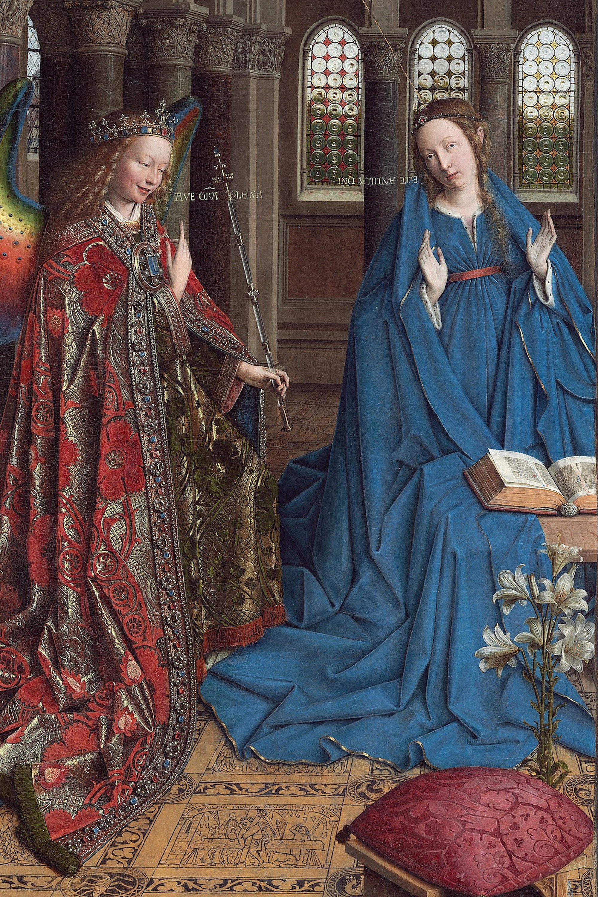 Jan Van Eyck the Annunciation Print Poster - Etsy