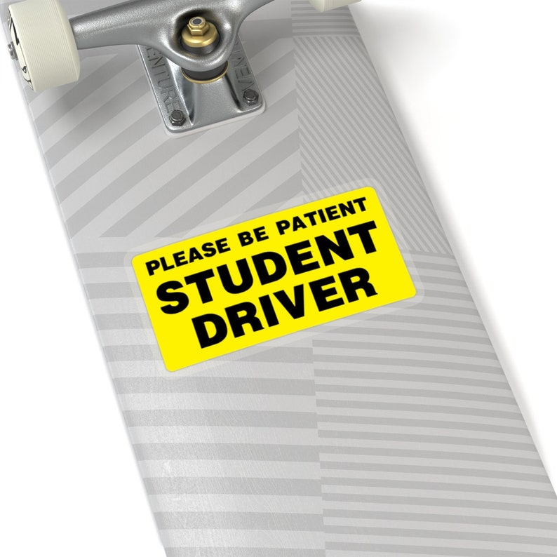 Please Be Patient Student Driver Sticker - Etsy