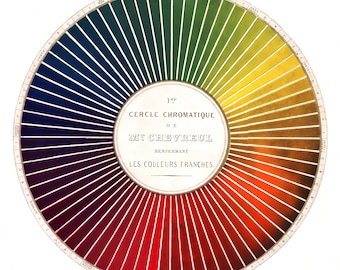 Chevreul Color Wheel - Etsy