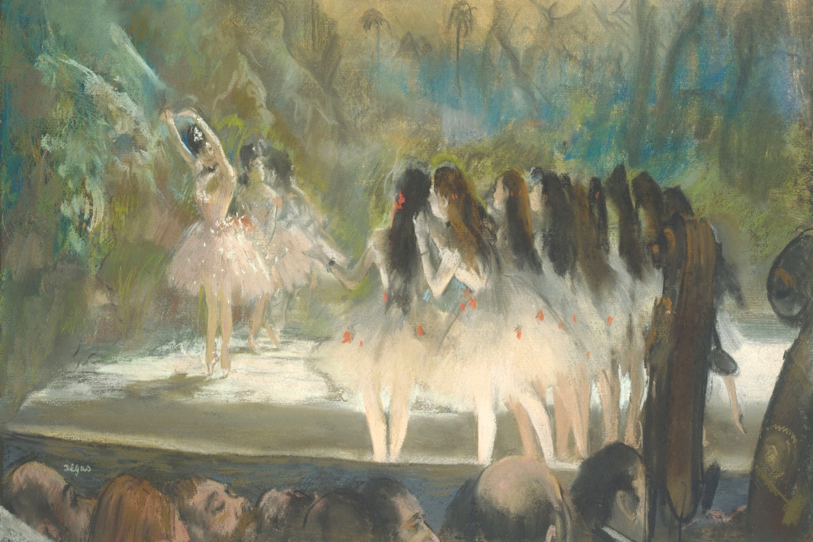 Edgar Degas Ballet at the Paris Opera 1877 Print Poster - Etsy