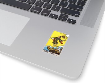 The Fool Tarot Card Sticker - Etsy