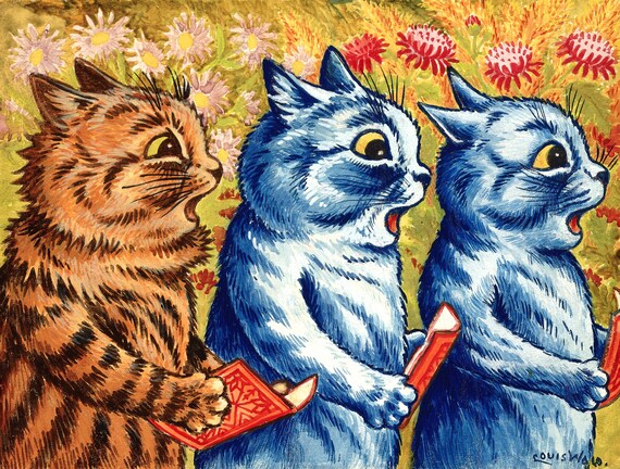 Louis Wain Poster
