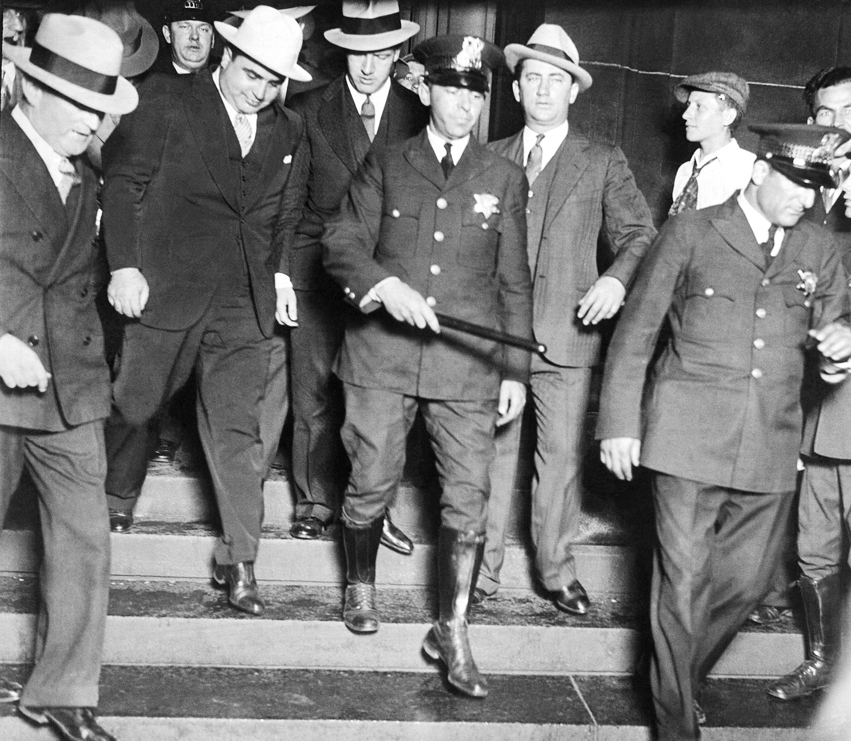Al Capone Arrest in Chicago Photograph Prohibition - 18th Amendment ...