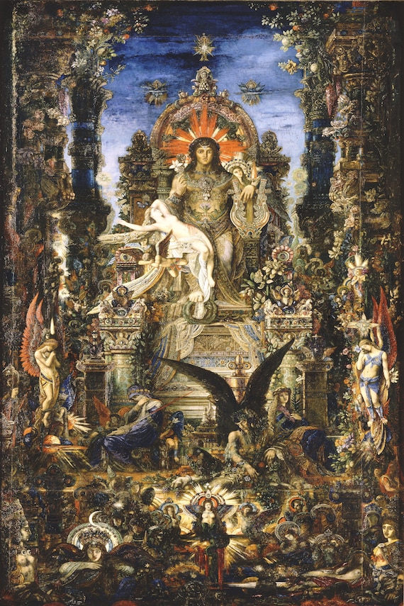 Jupiter E Semele Moreau
