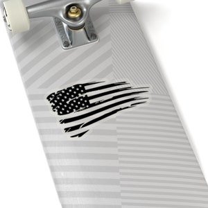 Distressed Tattered American Flag Sticker - Etsy