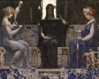 Three Fates Print | Etsy