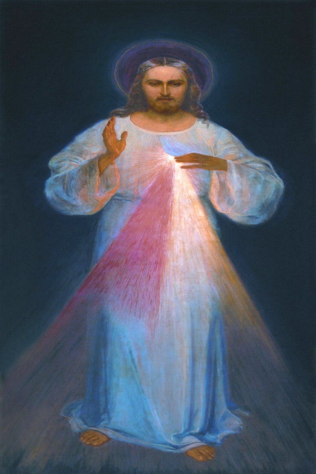 Divine Mercy Original by Kazimirowski Print Poster - Etsy
