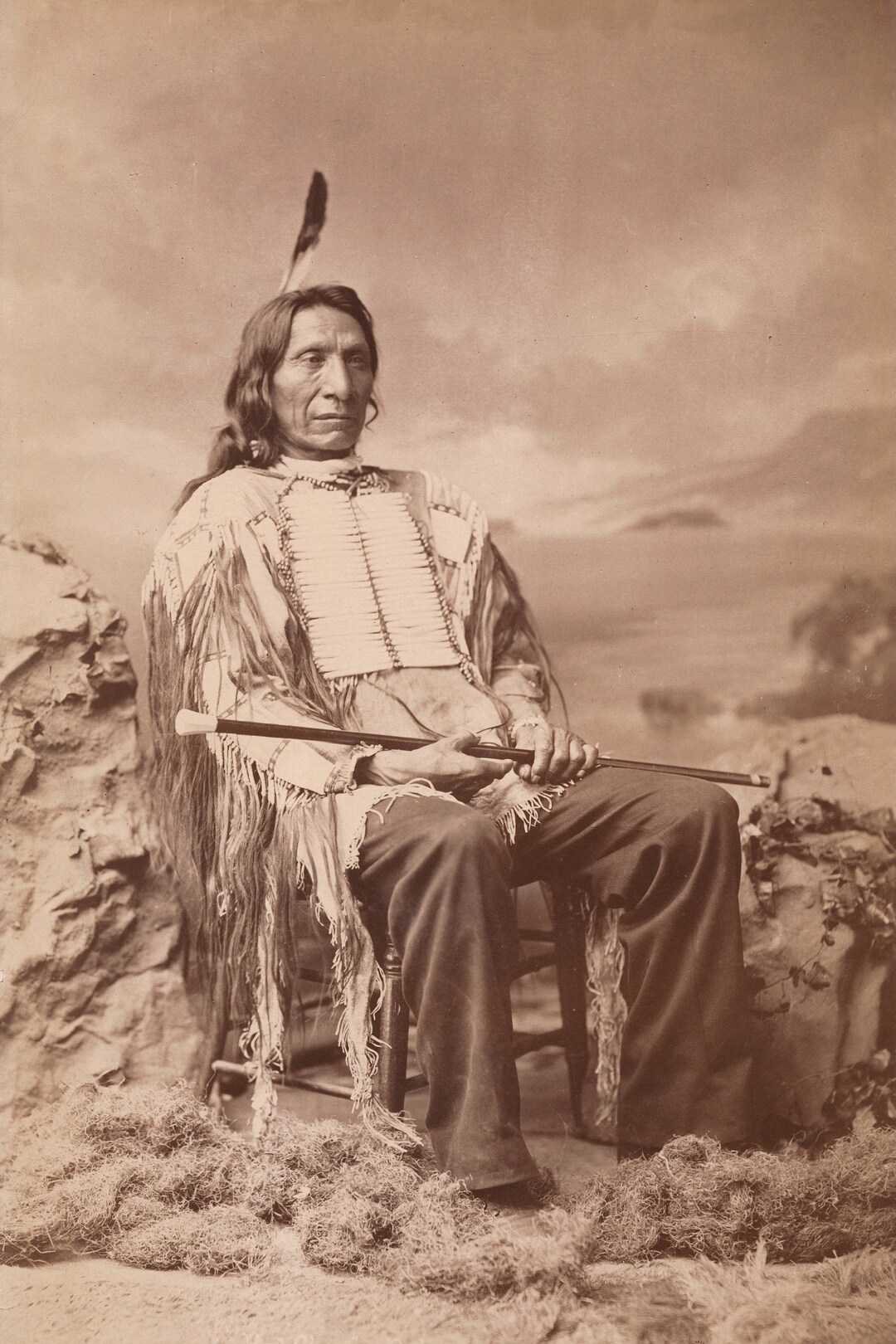 Chief Red Cloud Print Poster - Etsy